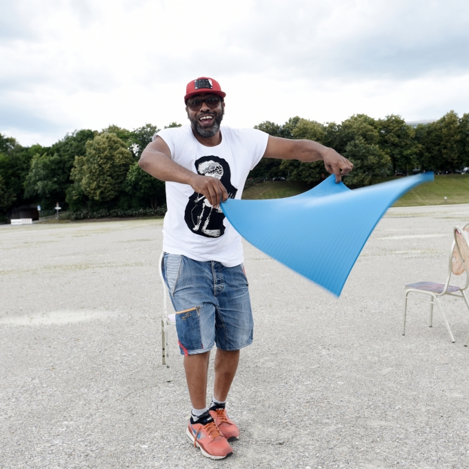 Urban Art Workshop mit Ray Moore - the poet that paints - Kunst im Quadrat